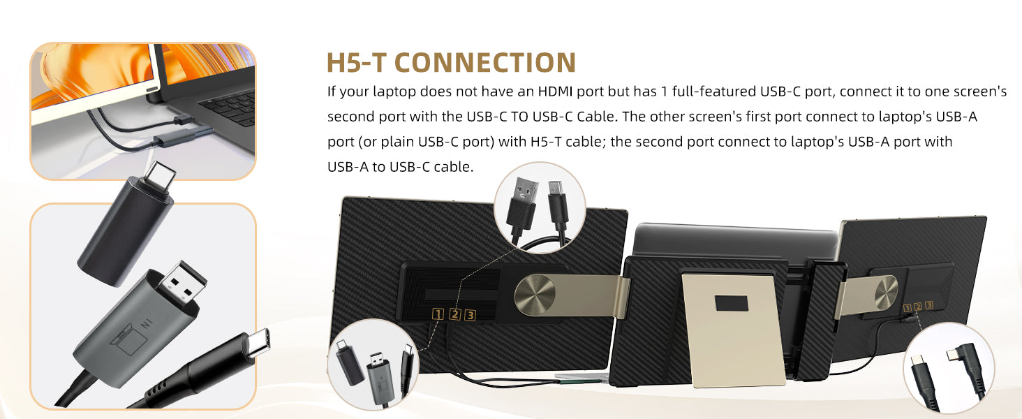 H5 High Definition Video Transmission Cable - USB Data to Video Signal – Bosii