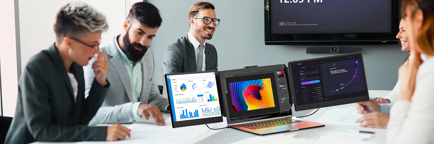 Laptop Screen Extenders | Multi Screen Portable Workstation | BOSII – bosii